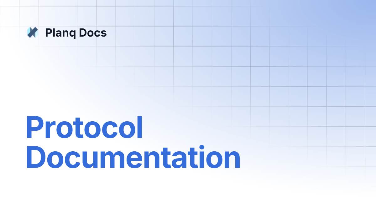 Protocol Documentation | Planq Docs